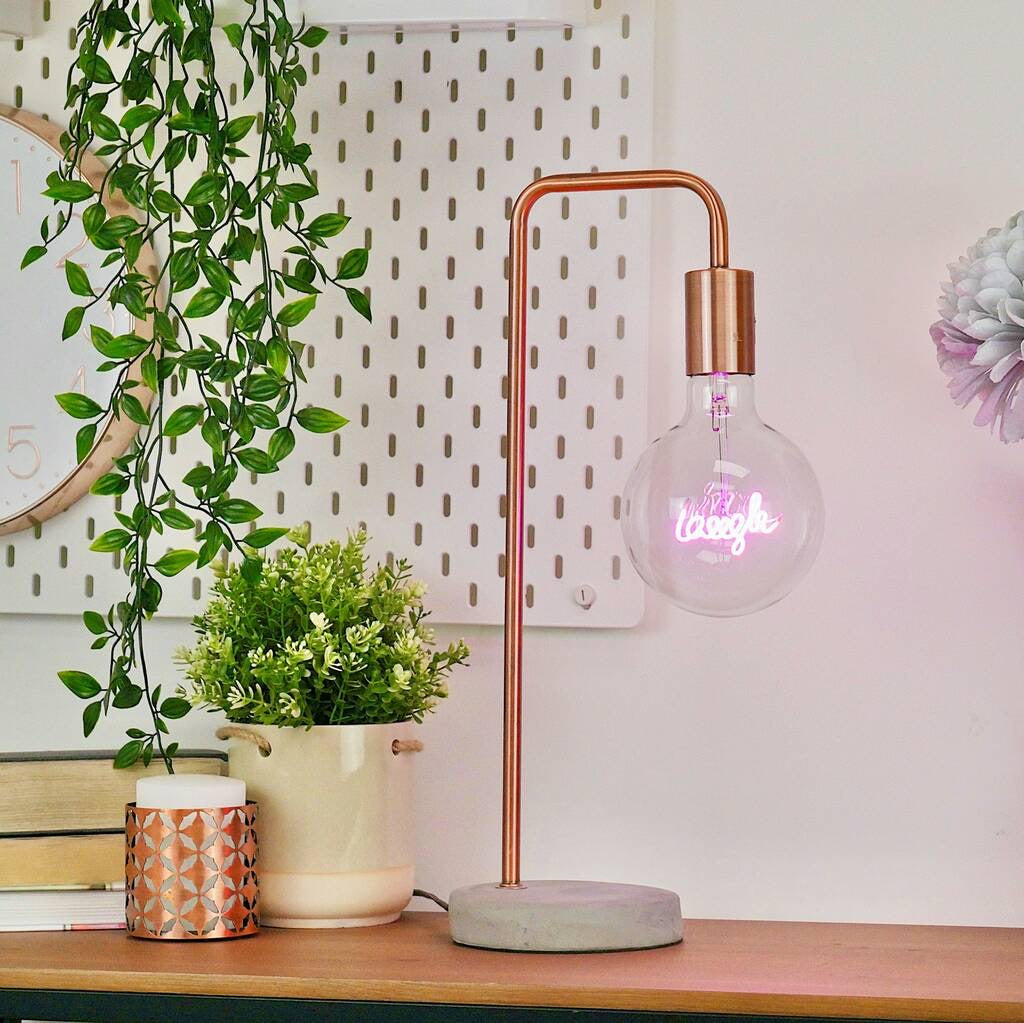 STP Laugh LED filament Text Light Bulb. – Doodle & Boom